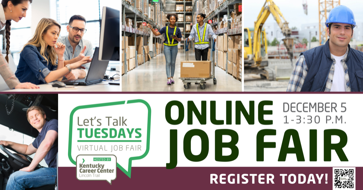 Registration Now Open for December Job Fairs - Kentucky Career Center ...